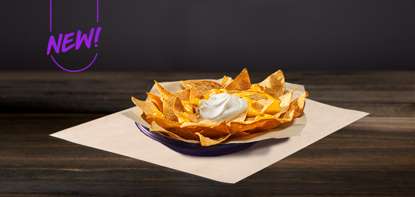 Cheesy Topped Nachos - Taco Bell UK